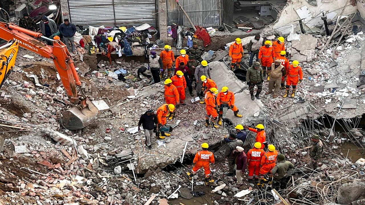 Mohali building collapse: Death toll climbs to two, rescue ops underway