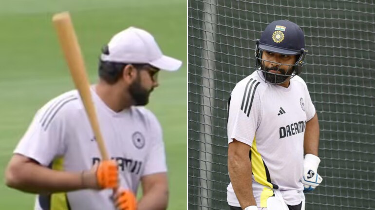 Watch: Rohit Sharma uses Baseball bat in practice ahead of Boxing Day ...