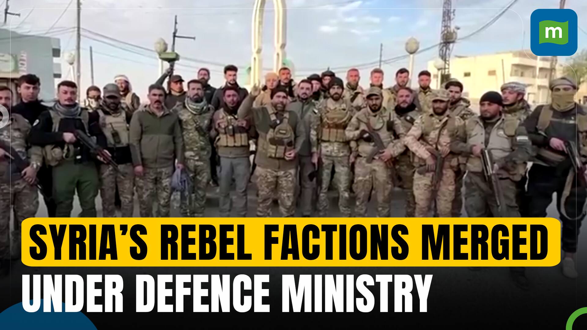 Syria War | Syria's Al-Sharaa Merges Former Rebel Factions Under ...