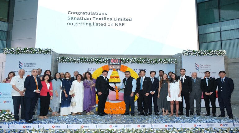 Sanathan Textiles shares debut with 32% premium on listing
