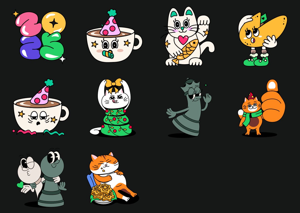 New Year Wishes: WhatsApp New Year Sticker Pack 2025 is now live, here ...
