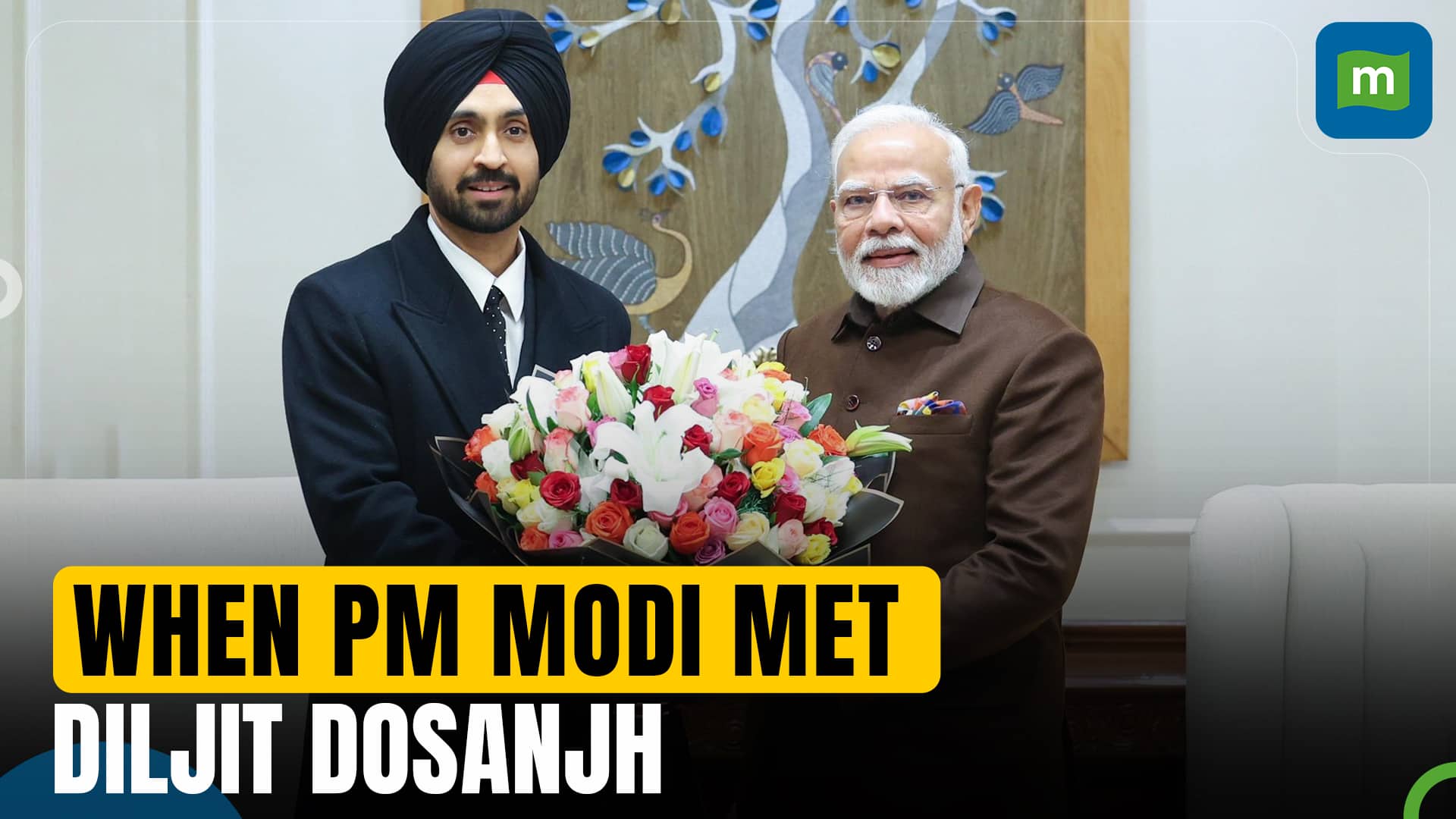 PM Modi meets Diljit Dosanjh, heaps praise on him in 'memorable ...