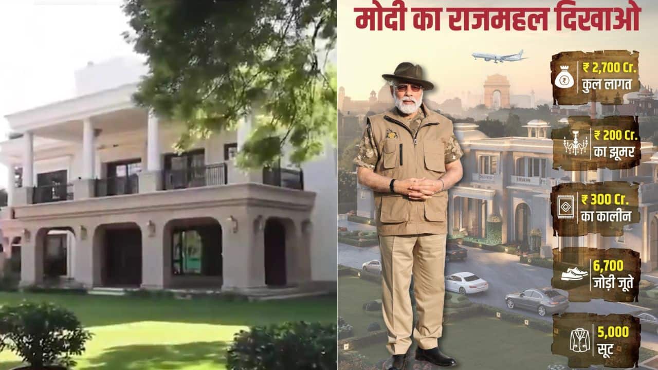 ‘Sheesh Mahal’ to ‘Raj Mahal’: BJP, AAP trade blows as Delhi poll ...