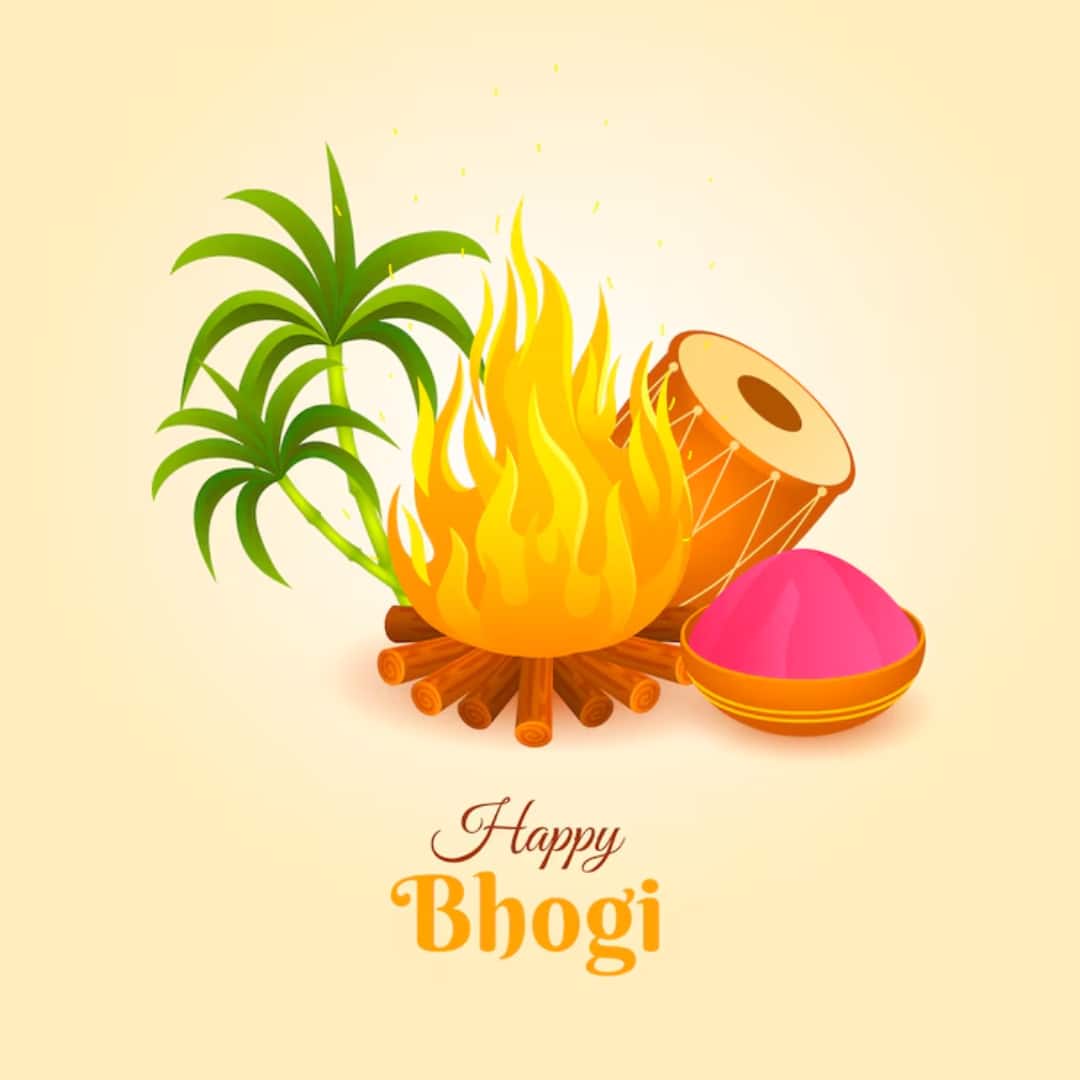 Happy Bhogi 2025: 40+ Images, Quotes, and Greetings to Celebrate the ...
