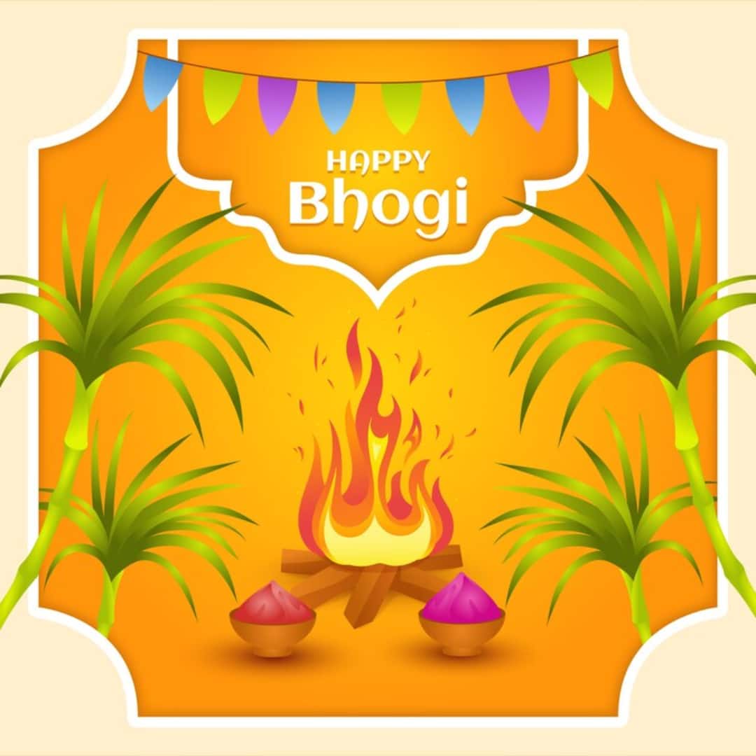 Happy Bhogi 2025: 40+ Images, Quotes, and Greetings to Celebrate the ...