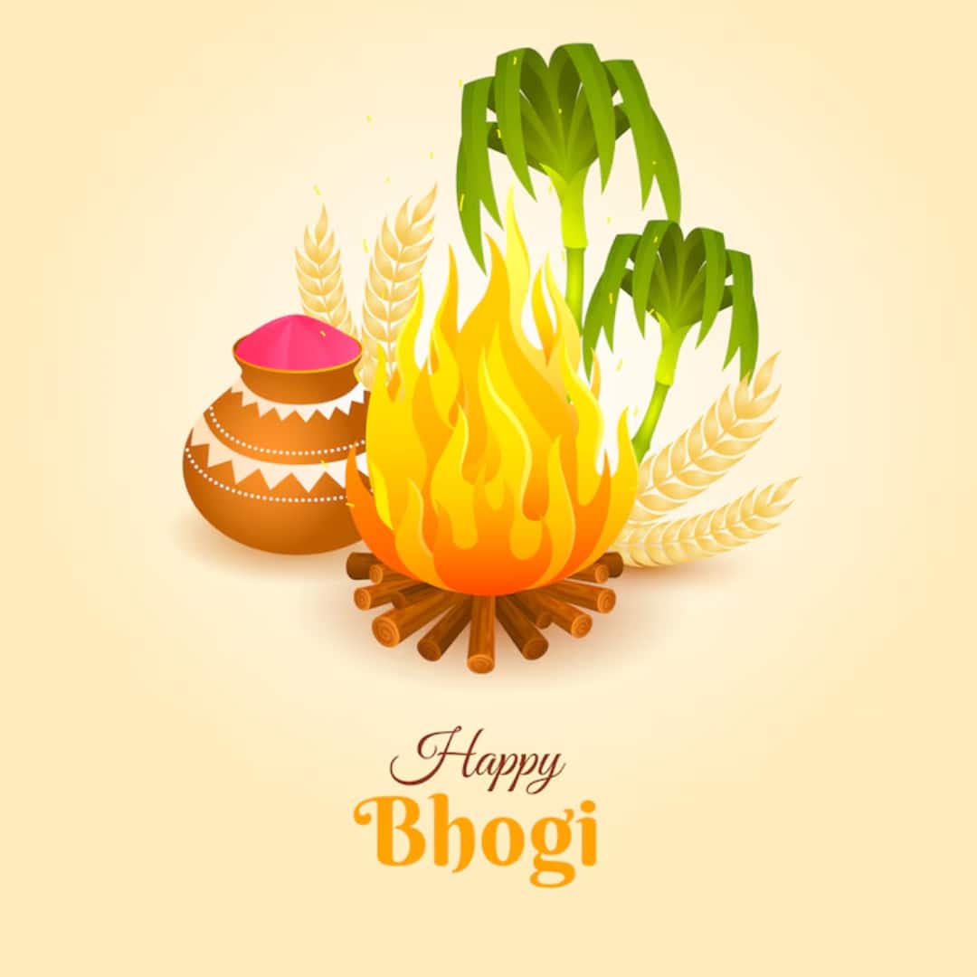 Happy Bhogi 2025: 40+ Images, Quotes, and Greetings to Celebrate the ...