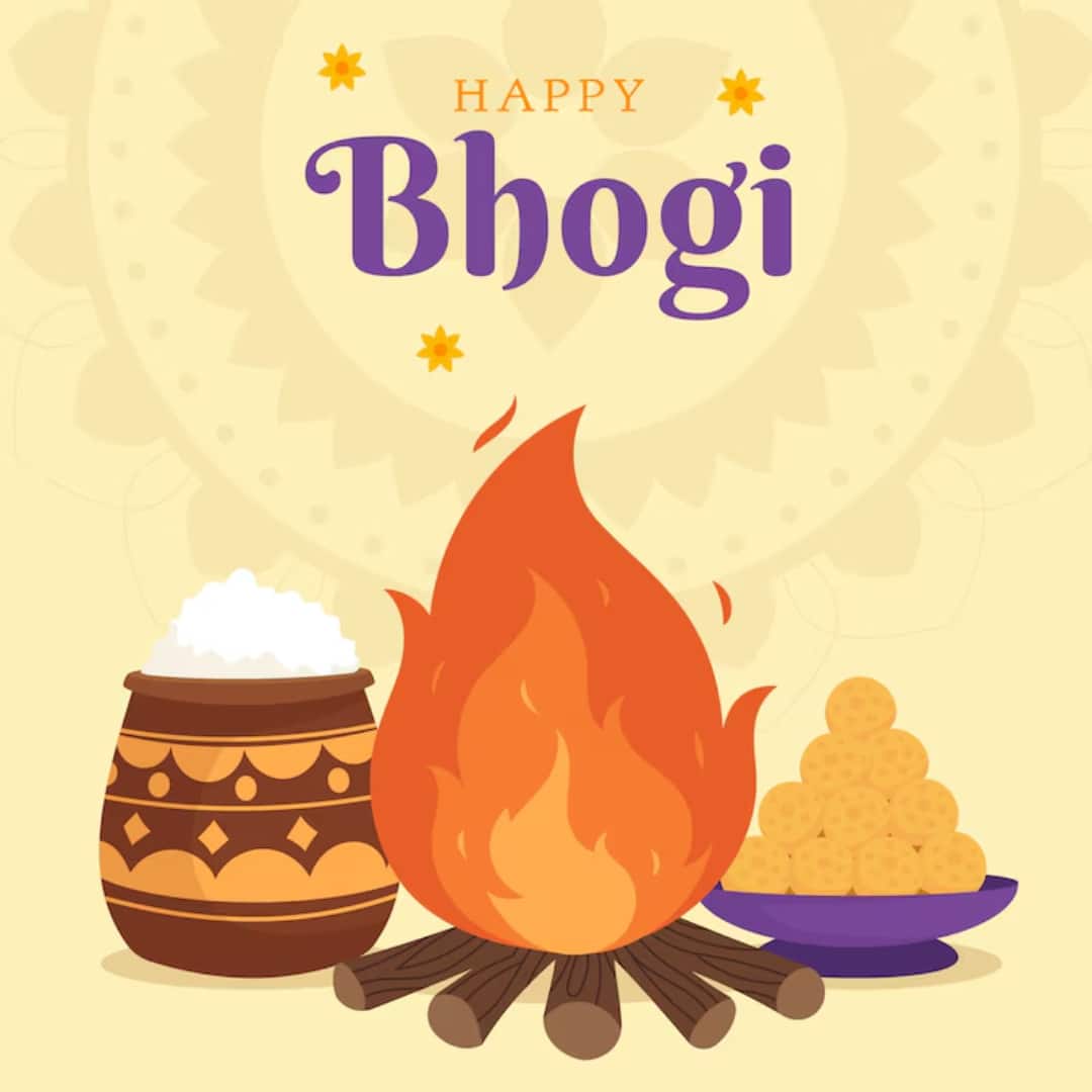 Happy Bhogi 2025: 40+ Images, Quotes, and Greetings to Celebrate the ...