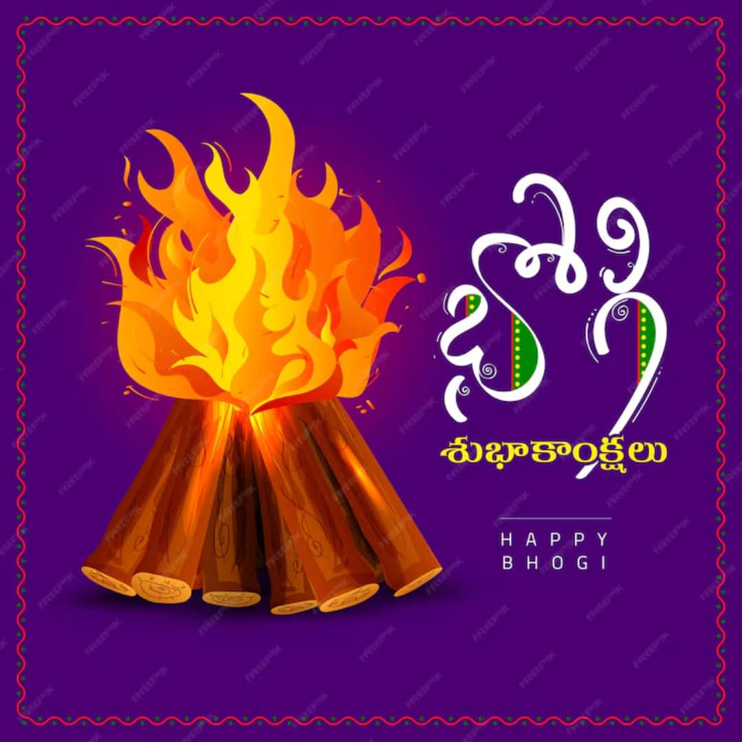 Happy Bhogi 2025: 40+ Images, Quotes, and Greetings to Celebrate the ...
