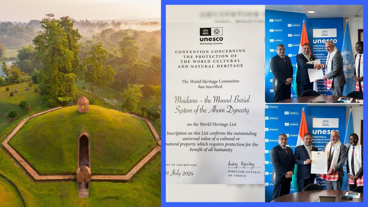 Charaideo Moidams: Assam's ancient burial mounds receive UNESCO World ...