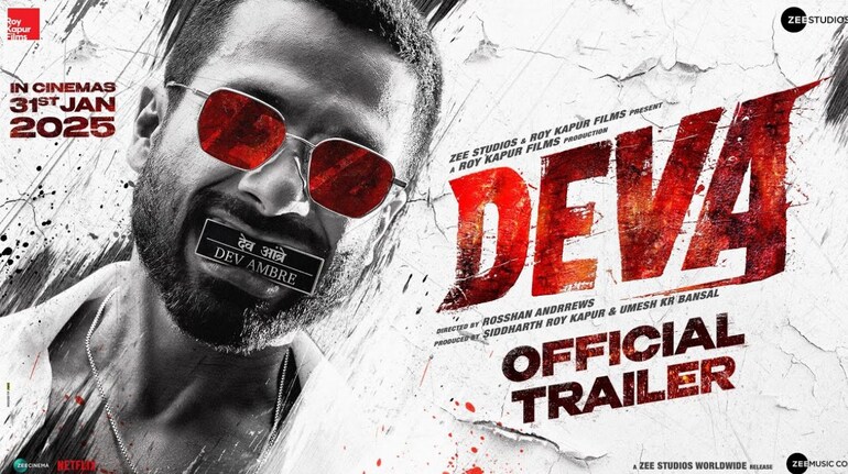 Deva Trailer: Shahid Kapoor brings the anger in this intense cop thriller, watch