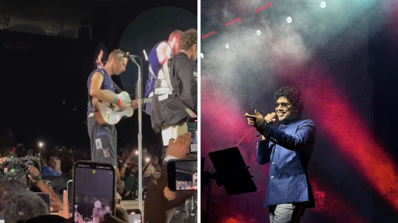 Papon attends Coldplay concert in Mumbai with family amidst hectic schedule