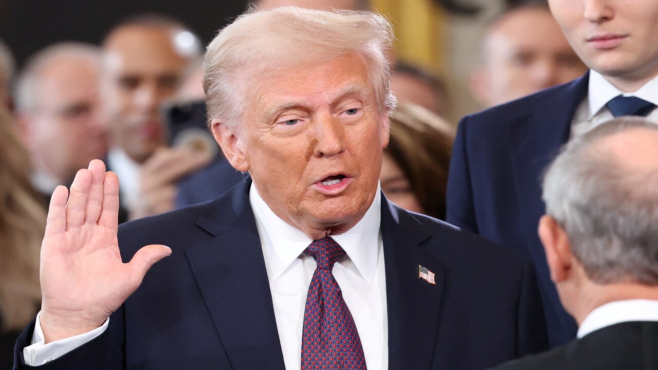 Donald Trump Inauguration Live: Trump repeats his claim that 2020 ...