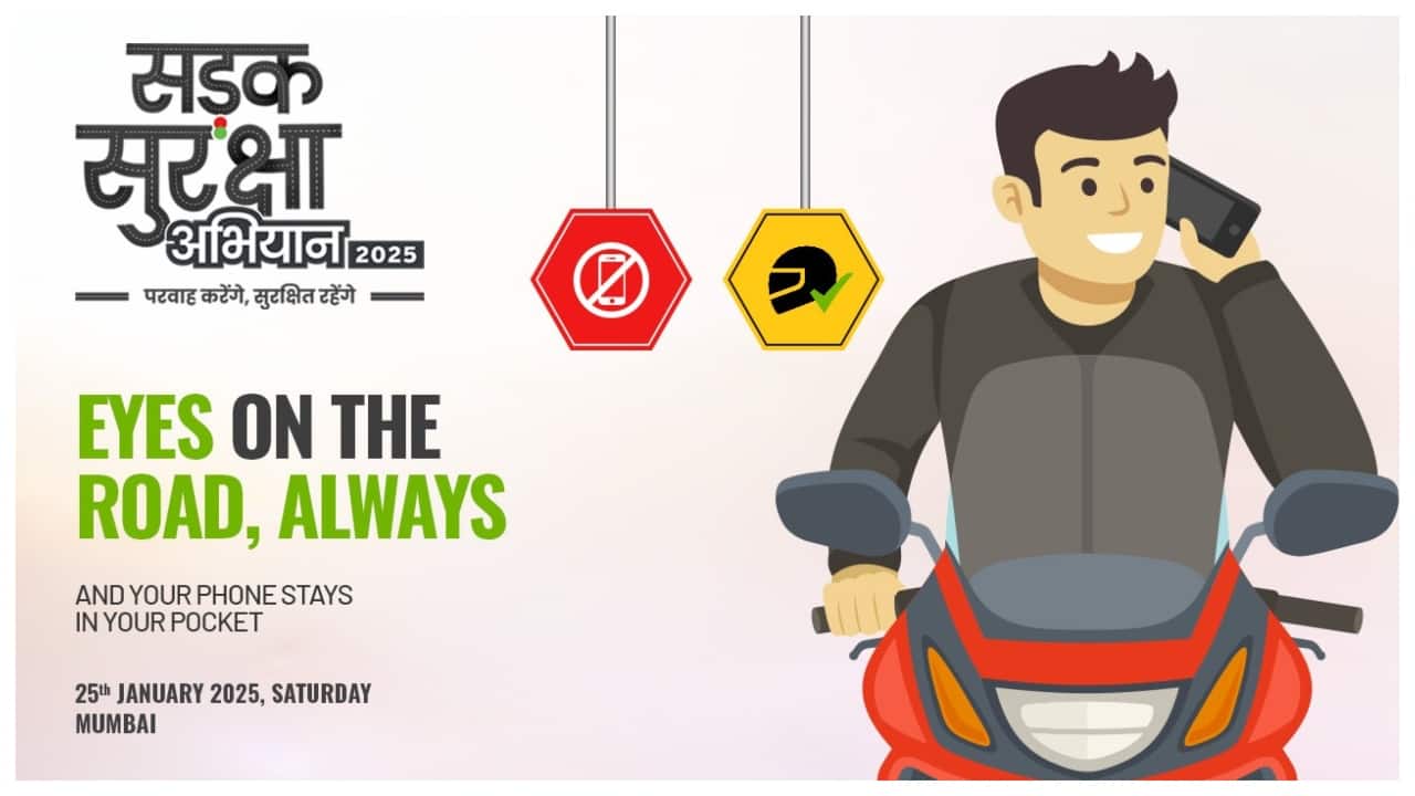Sadak Suraksha Abhiyaan 2025: Simple steps to avoid distracted driving ...