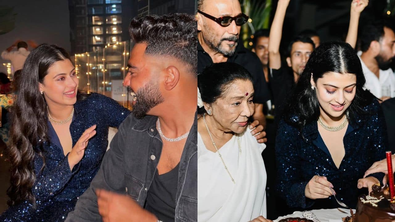 Asha Bhosle's granddaughter Zanai Bhosle celebrates birthday with ...