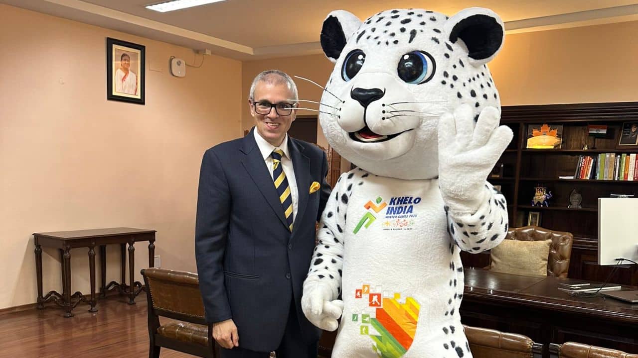 CM Omar Abdullah releases mascot, commemorative souvenir for KIWG in J-K