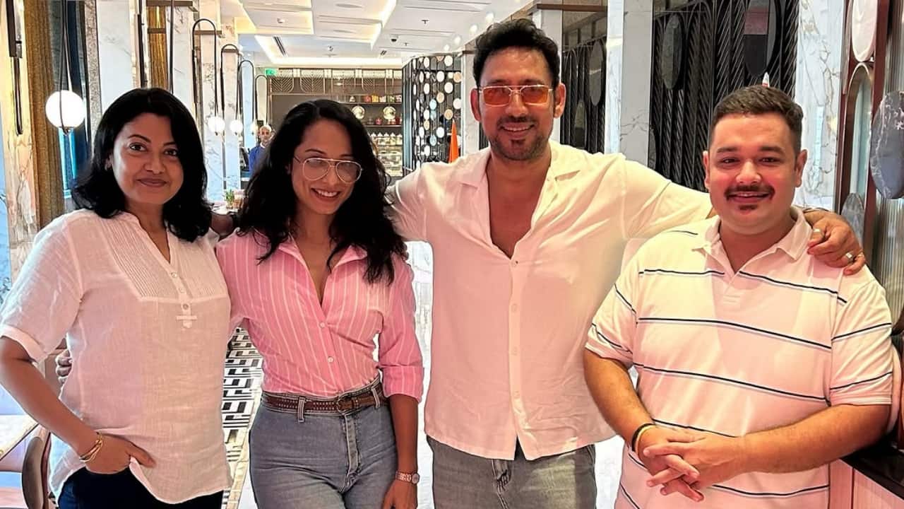 CID actors Janvi Gopalia, Hrishikesh Pandey, Ajay Nagrath and Ansha ...