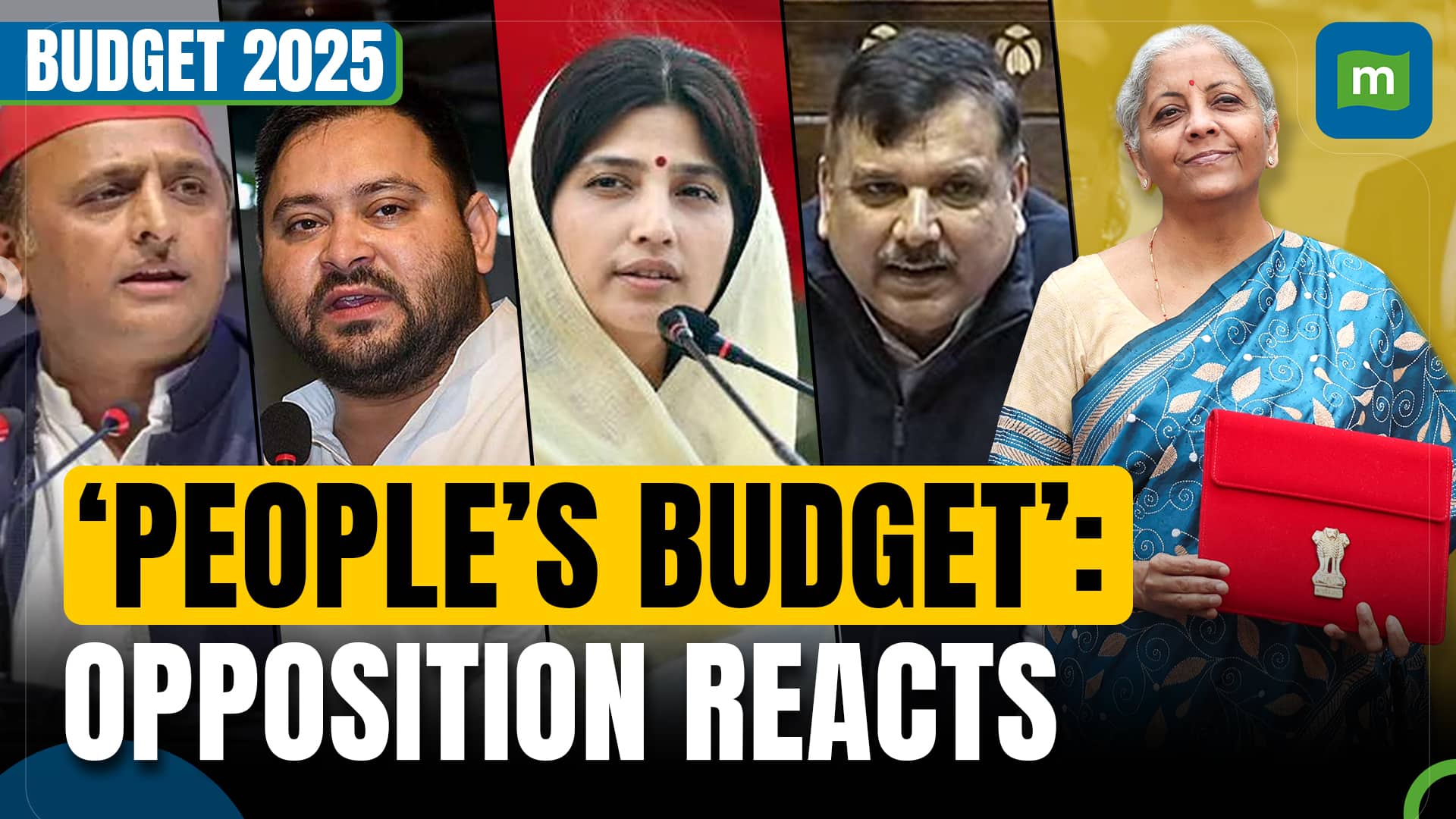 Budget 2025: Opposition Slams 'People’s Budget,' Calls It Biased and Unfair