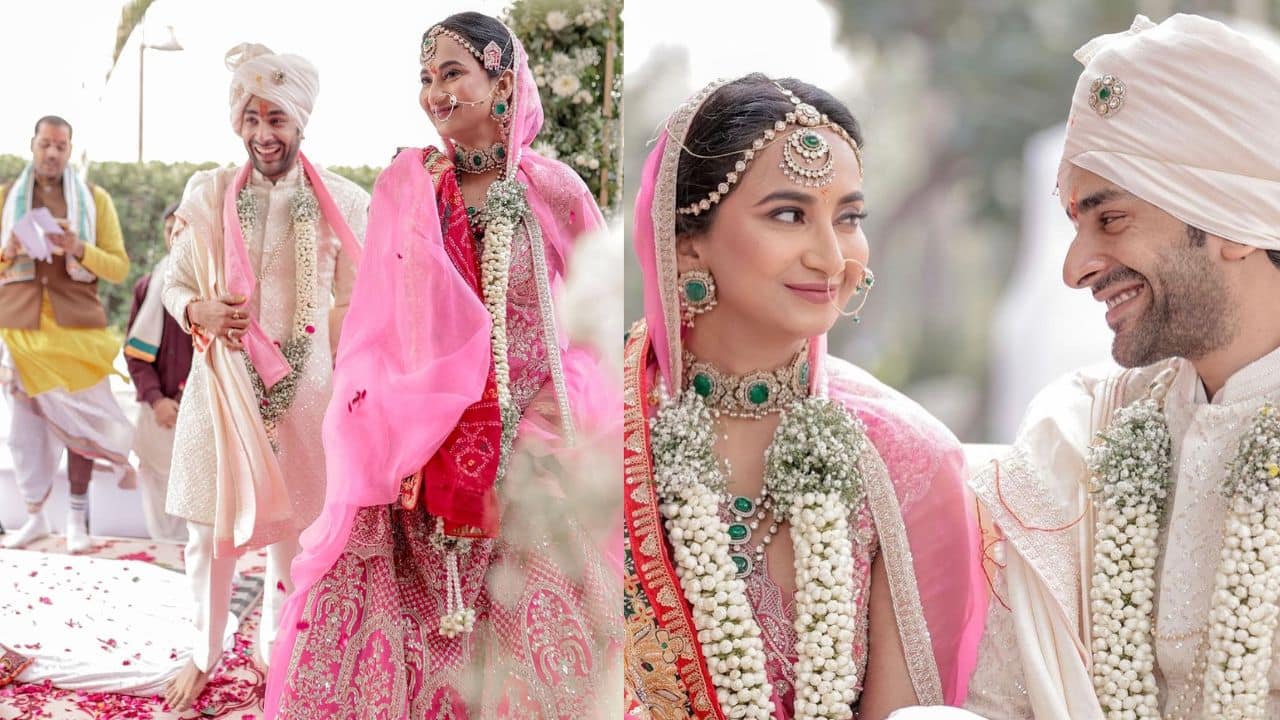 Sonal Chauhan shares dreamy wedding pics of her sister Himani Chauhan with Swapnil Aggrwal