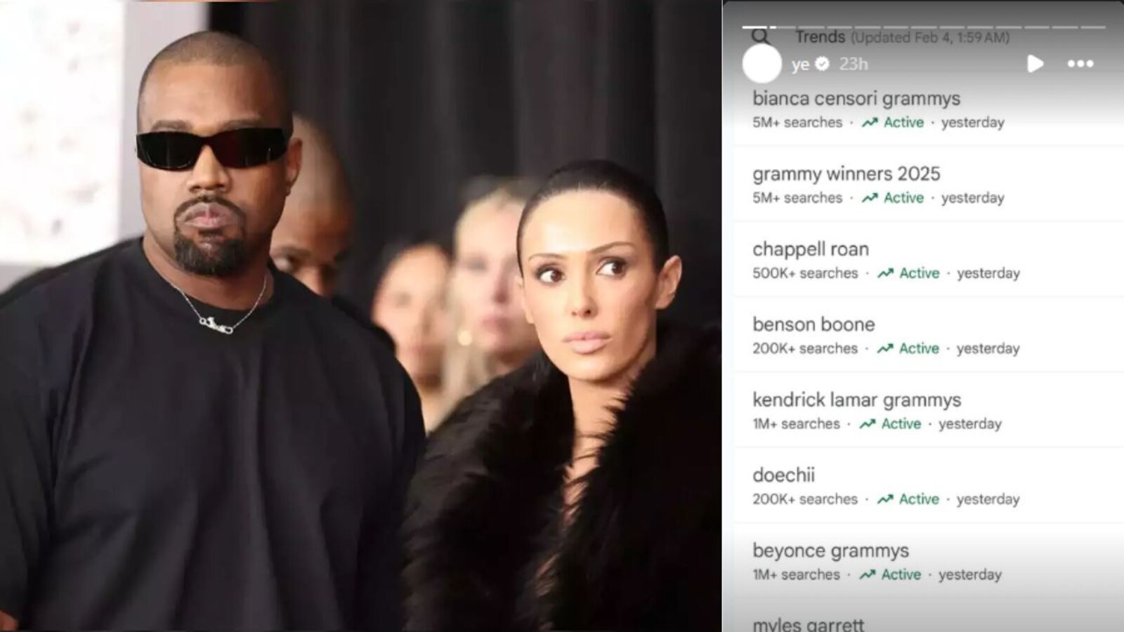 Kanye West Klaim Istrinya, Bianca Censori Jadi “Orang Paling Dicari di ...