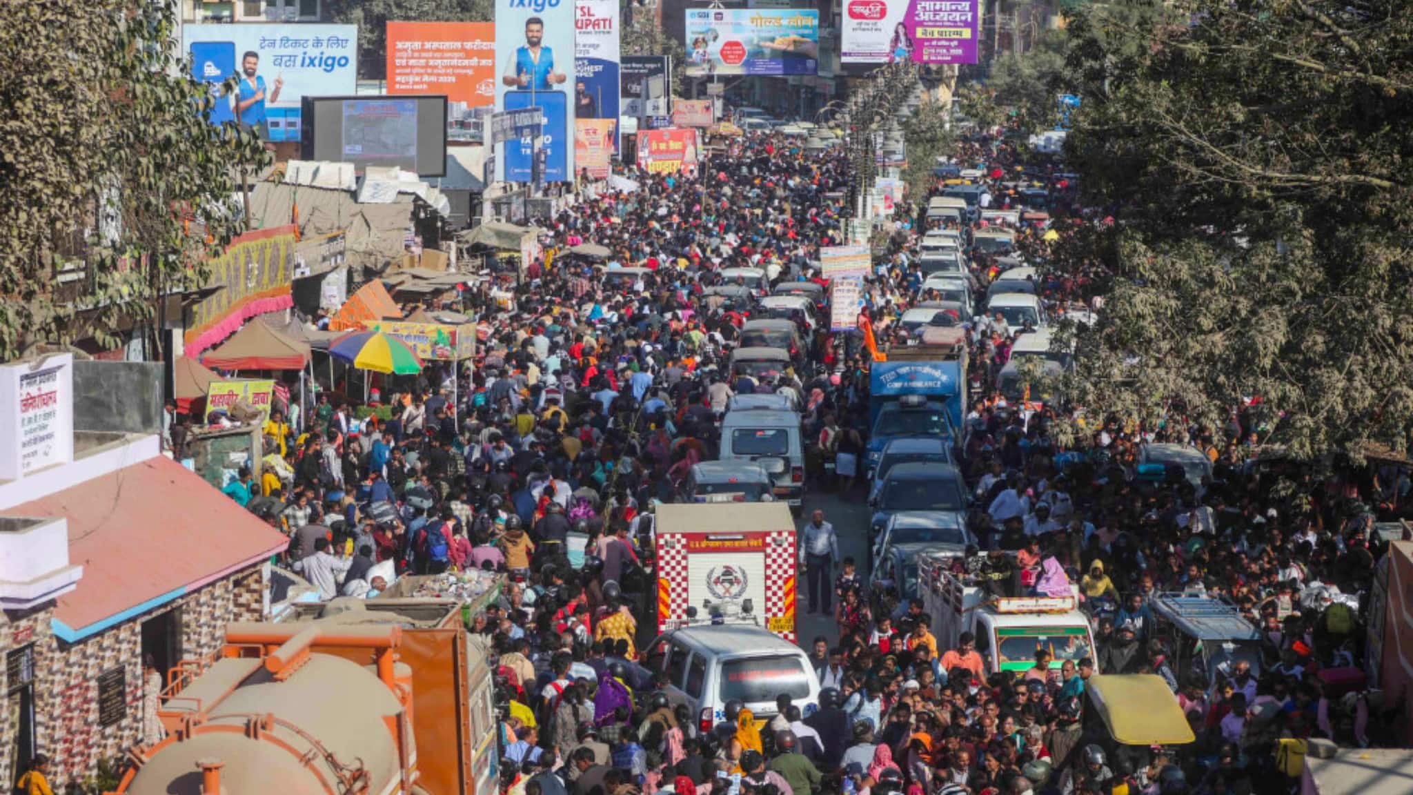 Maha Kumbh traffic jam: Lakhs of vehicles expected to enter Prayagraj ...