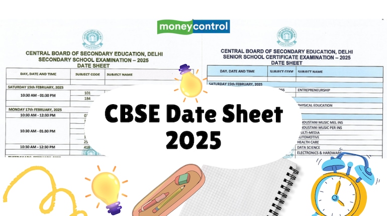 CBSE Date Sheet 2025: CBSE Board Class 10th, 12th Exam Dates and Timings CBSE Date Sheet 2025: CBSE Board Class 10th, 12th Exam Dates and Timings