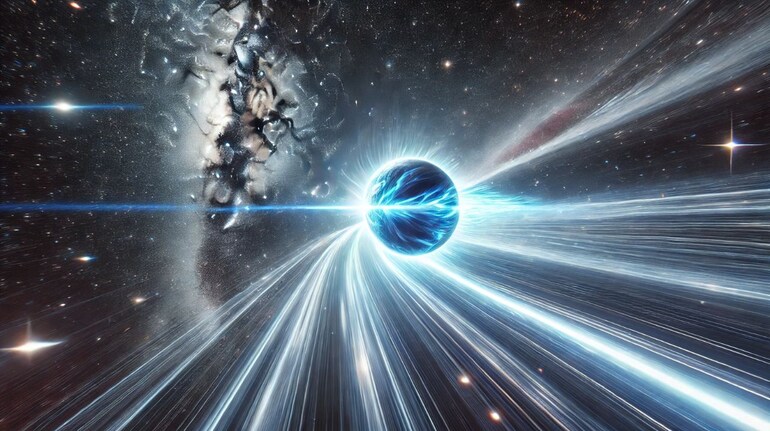 '1.2 million miles per hour': Scientists spot a speedy star dragging a ...