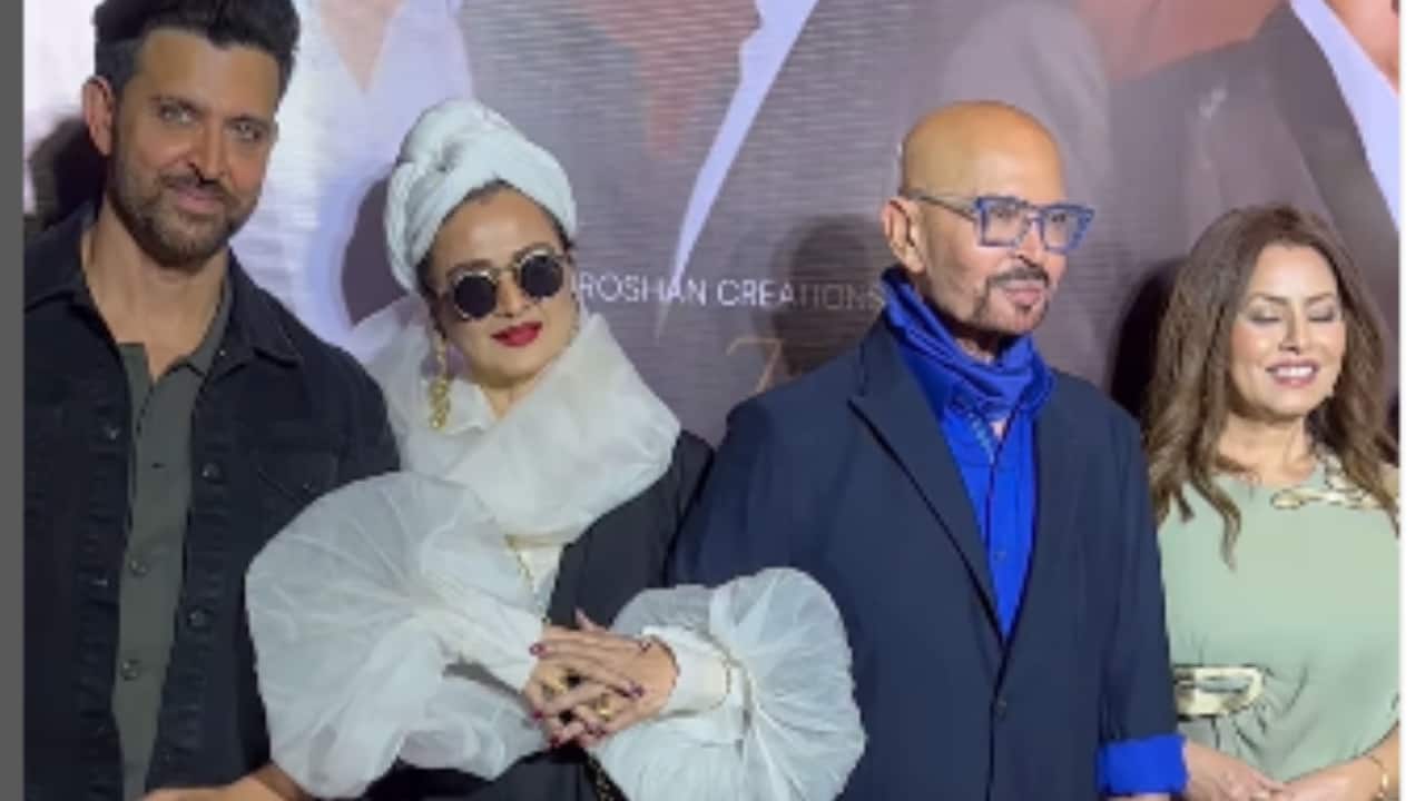 Rekha calls Hrithik Roshan ‘Jadoo’ at star-studded success party of The ...
