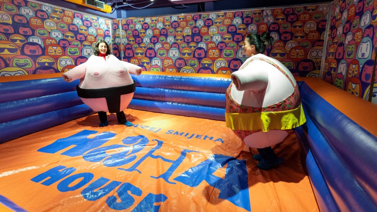 Croatia opens 'museum of laughter'. Here, visitors are 'disinfected ...