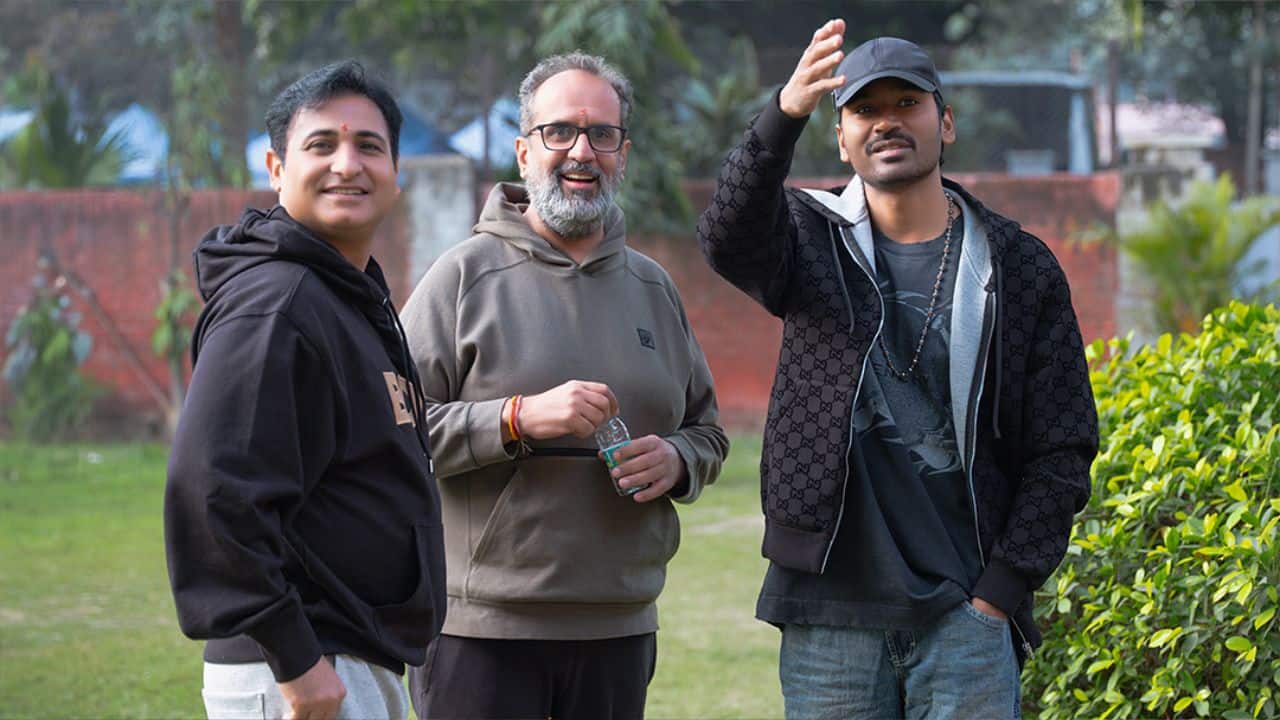 Dhanush begins filming for Tere Ishk Mein with Aanand L Rai and Bhushan ...