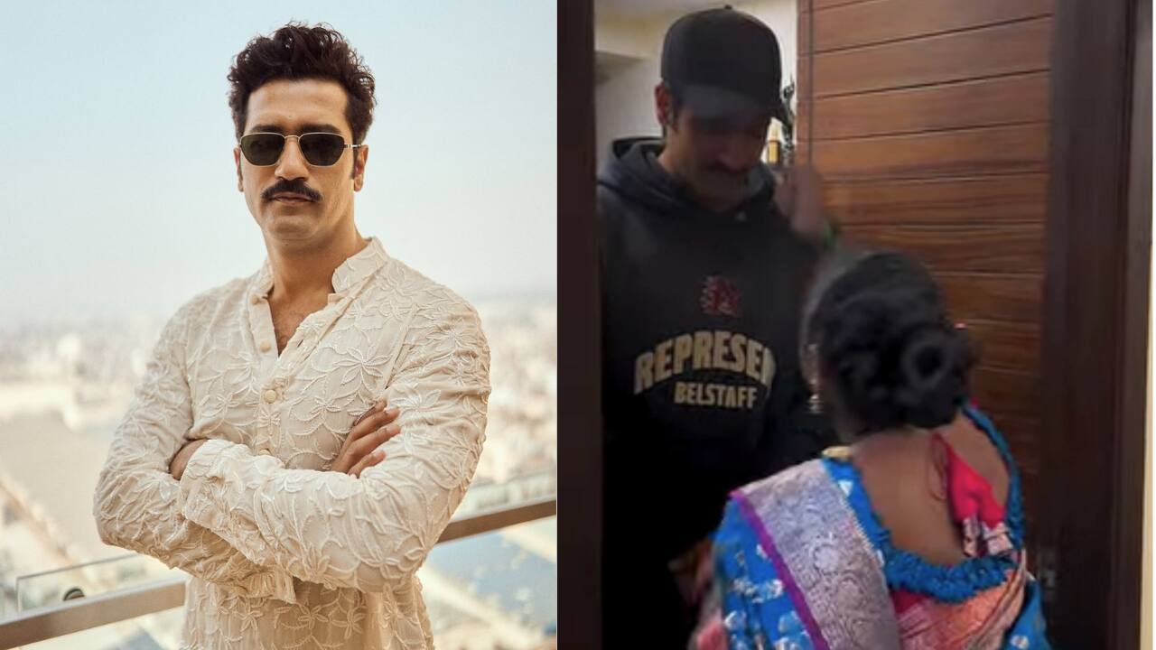 Chhaava actor Vicky Kaushal's Asha tai casts off the evil eye in a ...