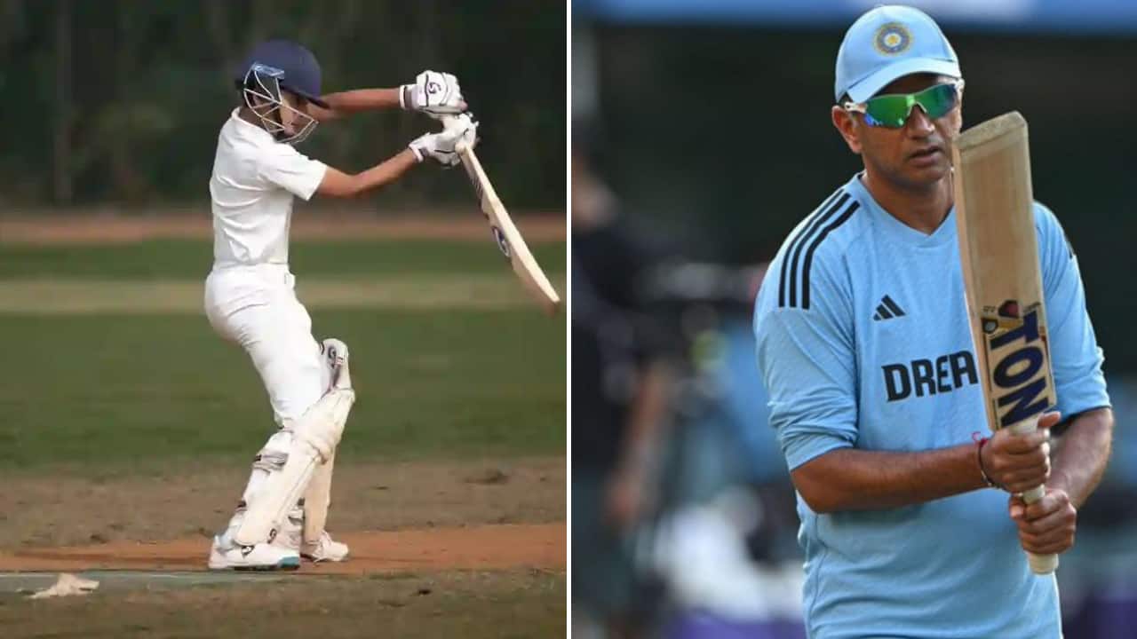 Rahul Dravid teams up with son Anvay to play in KSCA 3rd Division