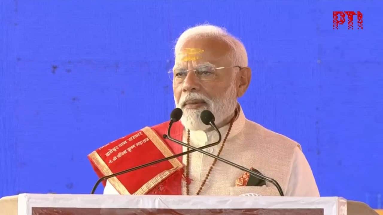 PM Modi slams Opposition for 'dividing society, breaking unity' over ...