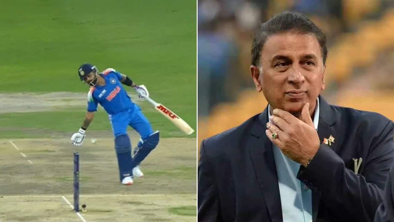 'Lucky nobody appealed': Sunil Gavaskar left furious following Virat Kohli's action during ...