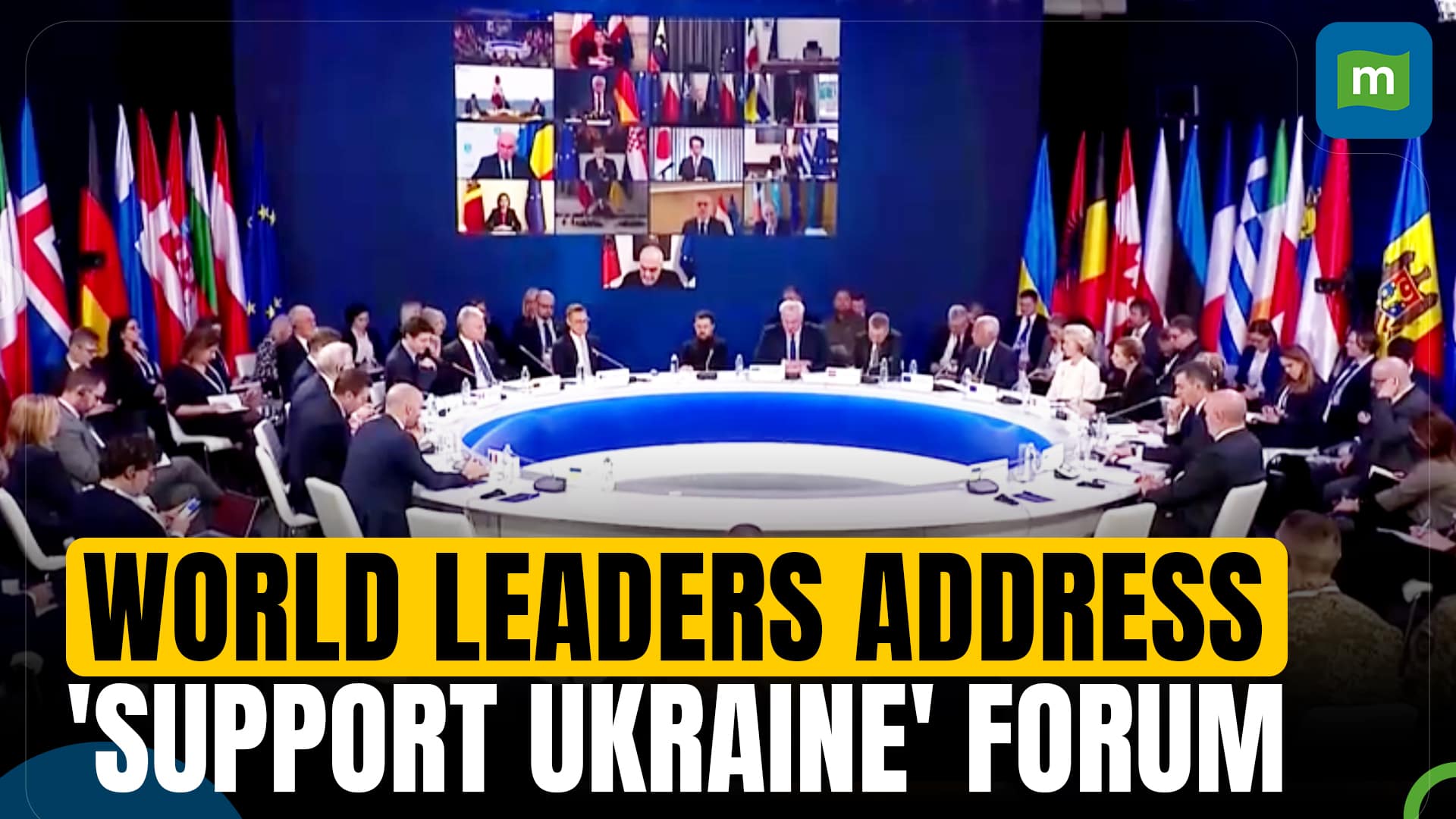 World Leaders Address 'Support Ukraine' Forum in Kyiv | Putin Receives ...