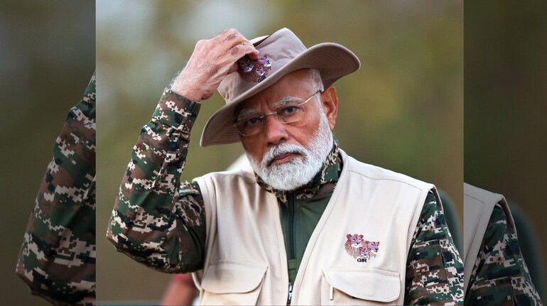 PM Modi Gujarat Visit Live: Asiatic lion population census to be ...