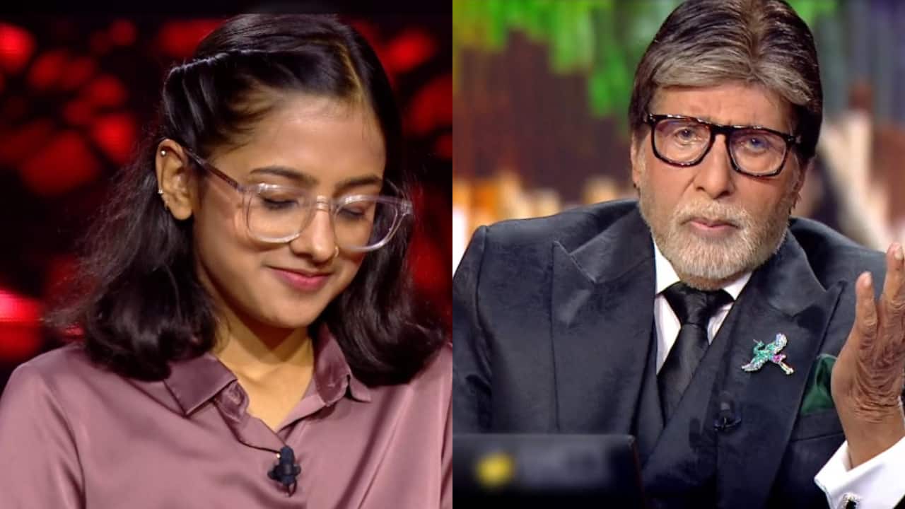 Kaun Banega Crorepati 16: Zoha Fatima impresses Amitabh Bachchan with her discipline and ...