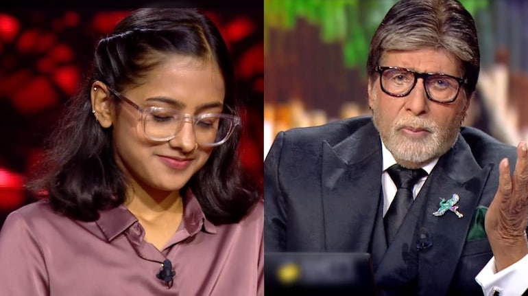Kaun Banega Crorepati 16: Zoha Fatima impresses Amitabh Bachchan with ...