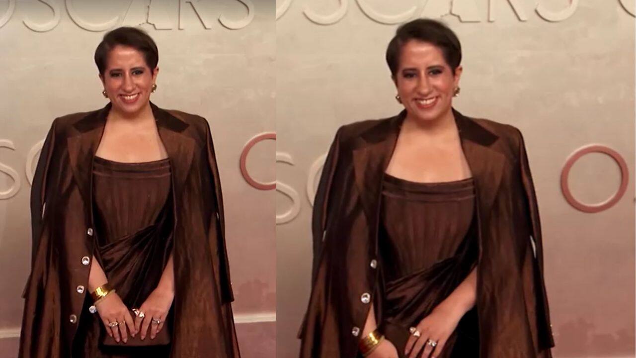 Oscars 2025: Guneet Monga shines in Manish Malhotra at the 97th Academy ...