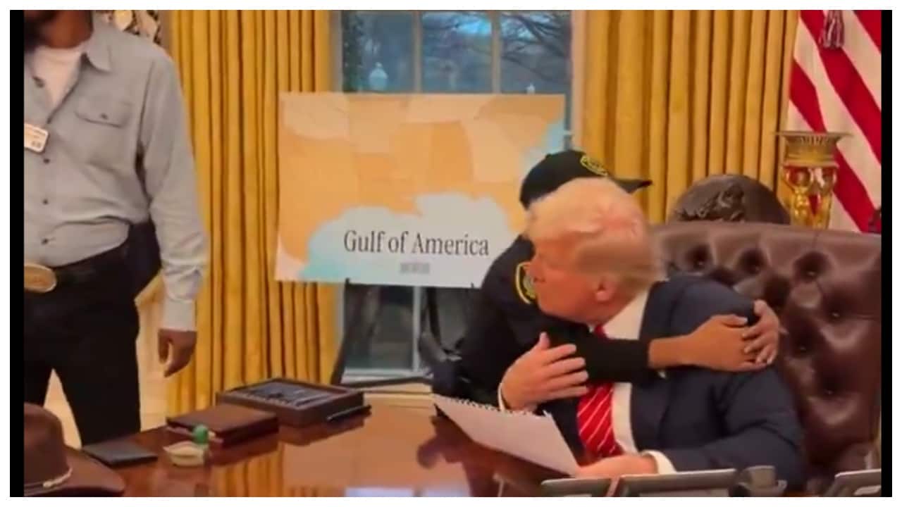 13-year-old Secret Service agent, cancer fighter, hugs Donald Trump ...
