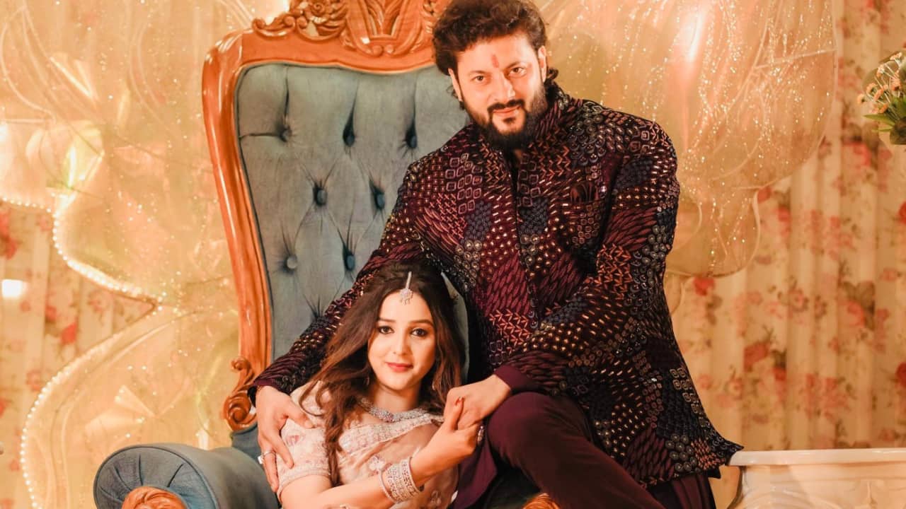 Actors Anubhav Mohanty And Jagrati Shukla Got Engaged In Intimate Ceremony See Pics