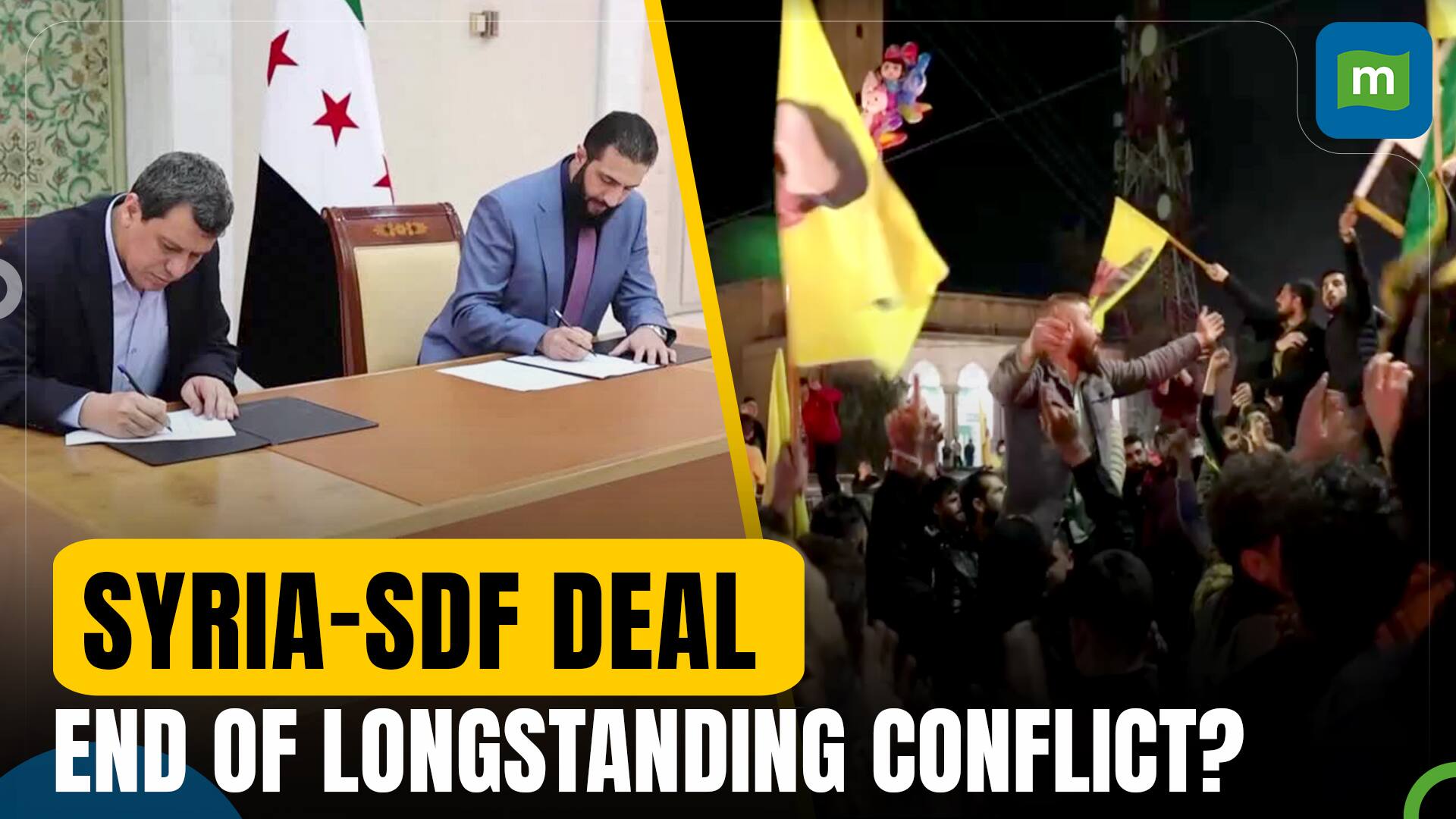 Syria signs deal with Kurdish-led SDF | Breakthrough in north-east ...