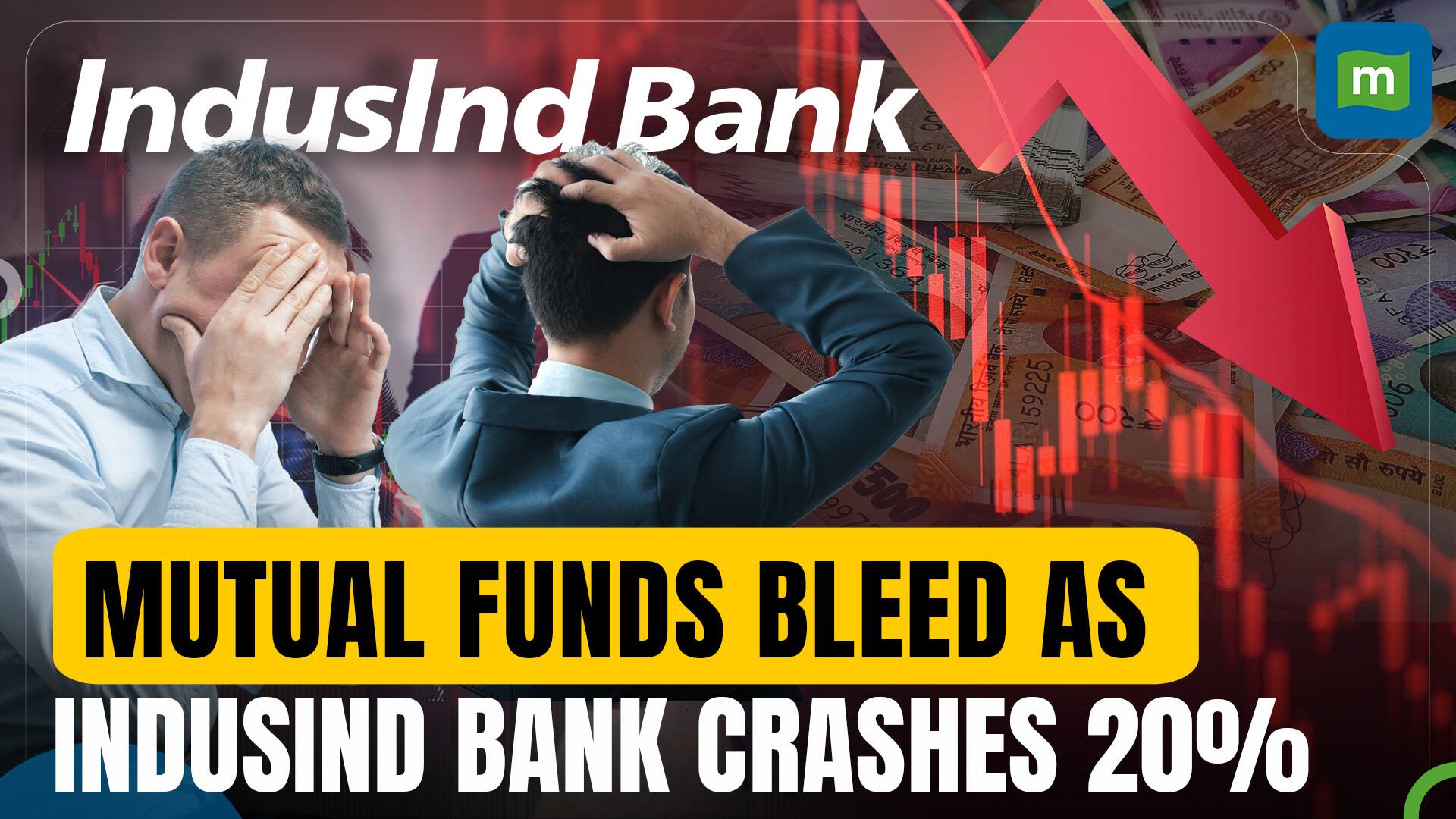 Mutual funds take Rs 6,000-crore hit as IndusInd Bank stock plunges 20% ...