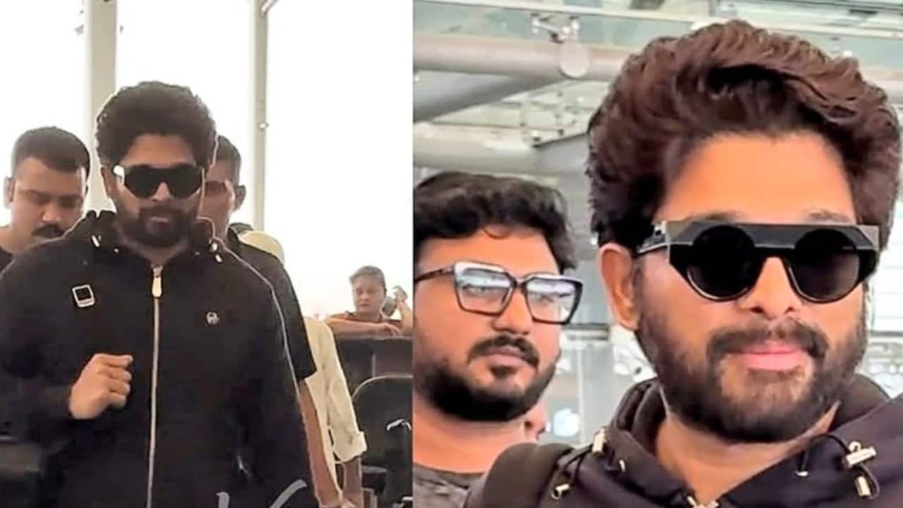 Allu Arjun's latest airport appearance leaves fans wondering about his ...