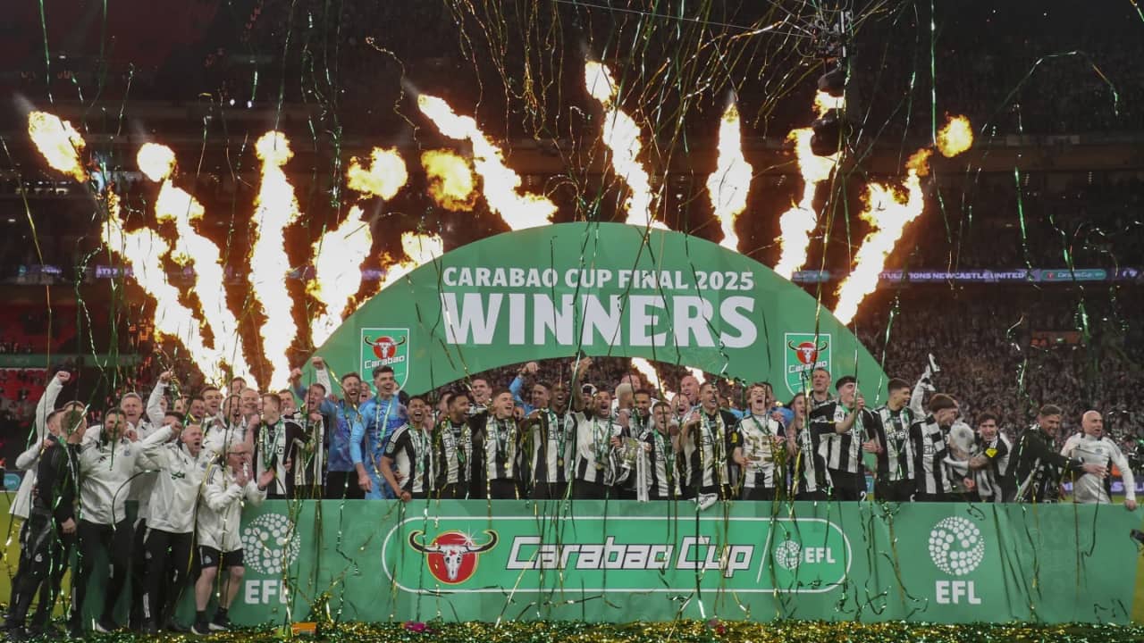Newcastle end 70-year trophy drought with League Cup final win over ...