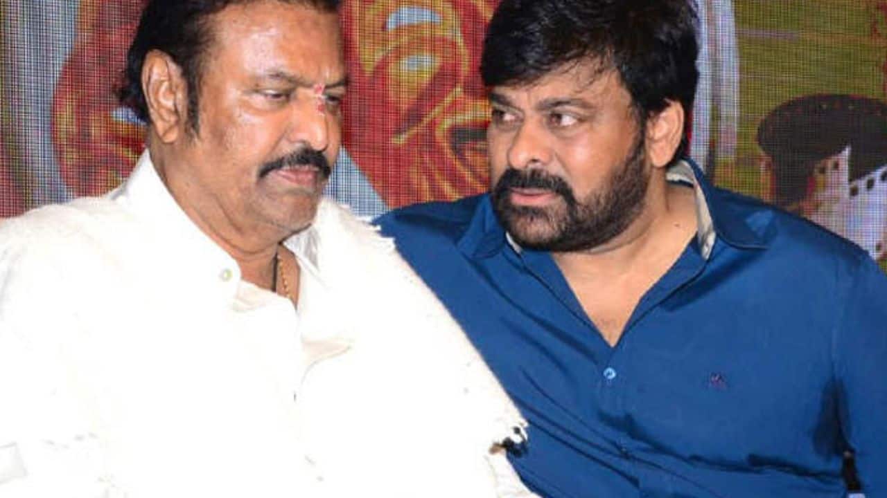 When Mohan Babu questioned Chiranjeevi getting the Legendary award ...