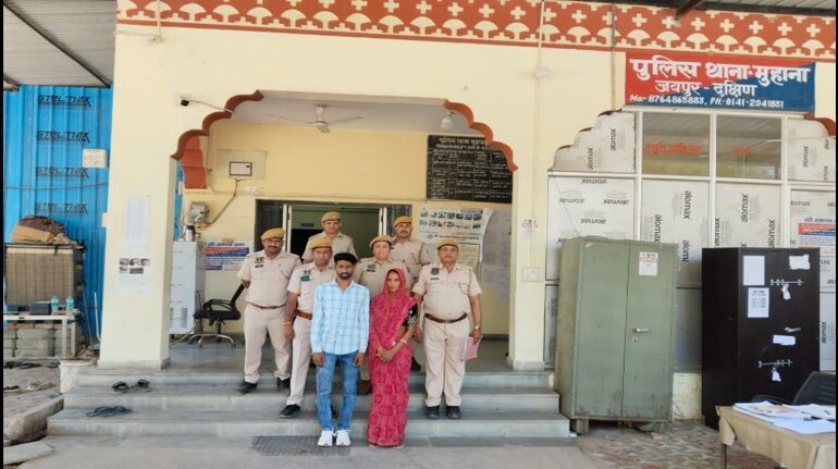 Jaipur Murder: Jaipur woman kills husband with lover's help, seen on ...