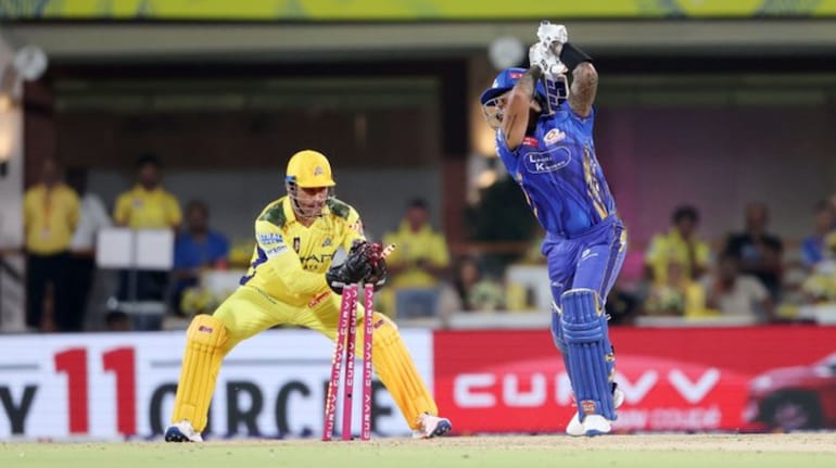 Watch: MS Dhoni stuns Suryakumar Yadav with lightning fast stumping in ... Watch: MS Dhoni stuns Suryakumar Yadav with lightning fast stumping in ...