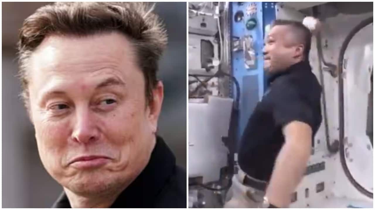 Elon Musk shares video of Japanese astronaut playing baseball in ...