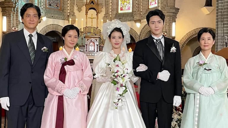 IU drops When Life Gives You Tangerines bts pics from the wedding scene ...