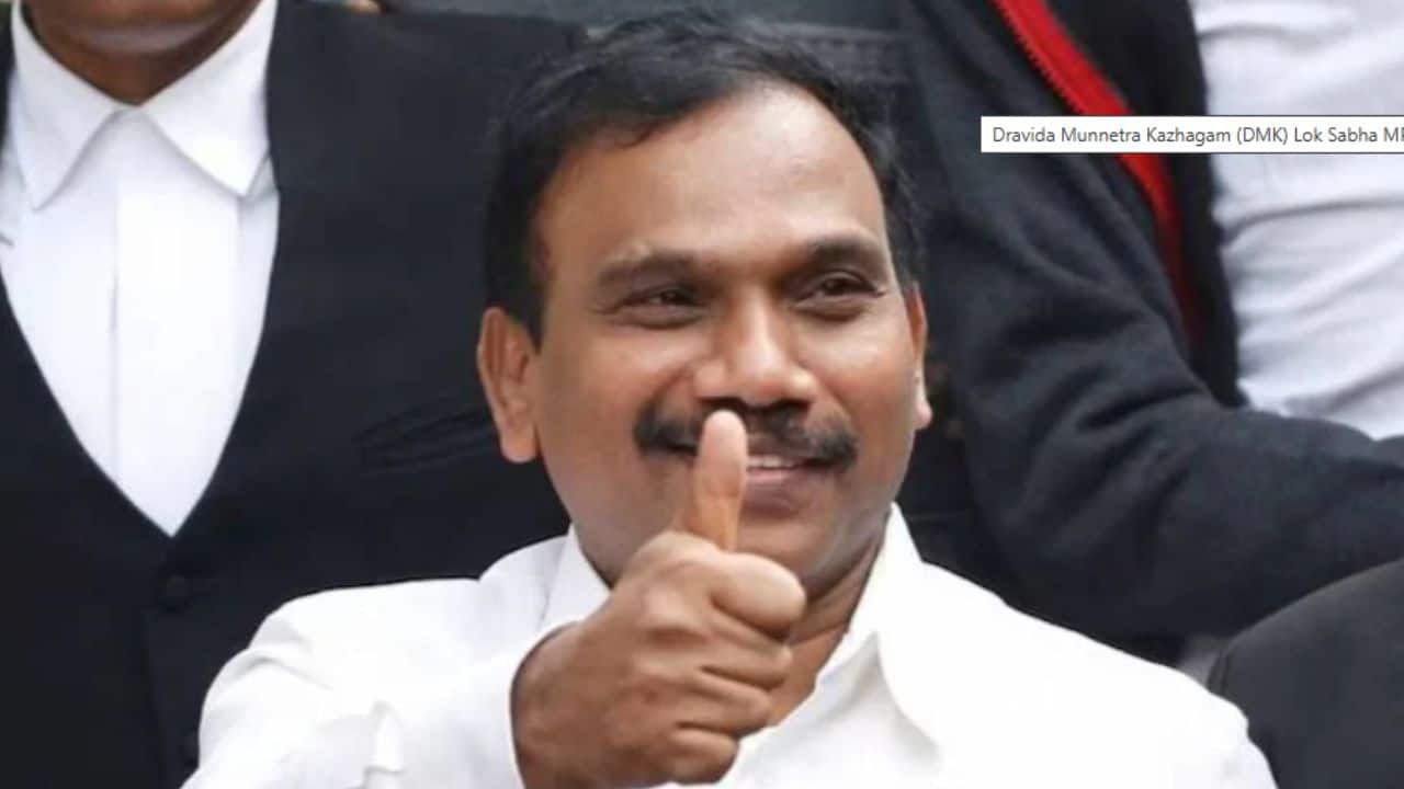 DMK's A Raja asks party members to 'shun Hindu symbols'; Tamil Nadu BJP ...